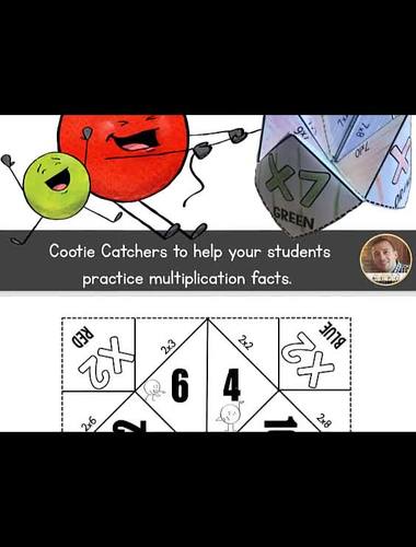 Multiplication by 2's Cootie Catcher/Fortune Teller- Perfect for Fact ...