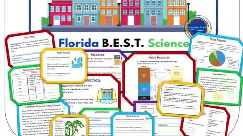 Human Uses of Energy 4th Grade Florida Science by Mrs Lena | TPT