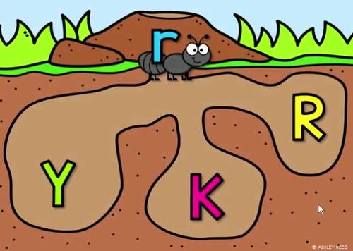 Distance Learning- Letter Matching Boom Cards Boom Deck by Just Reed