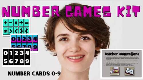 Number Cards and Games - Task cards for math stations by Oceanview ...