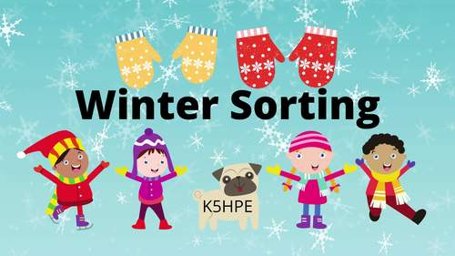 Winter Sorting, Attributes, Early Math, Video and SLIDES | TPT