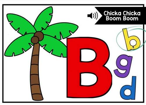 Chicka Letter Match Kindergarten Boom Cards | TpT