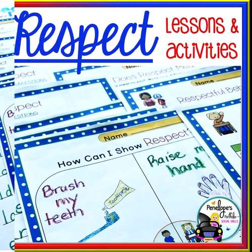 Respect BUNDLE: All Respect Activities and Lessons by Penelope's Portfolio