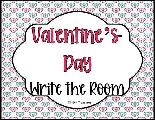 Valentine's Day Write the Room by Cindy's Treasures | TPT