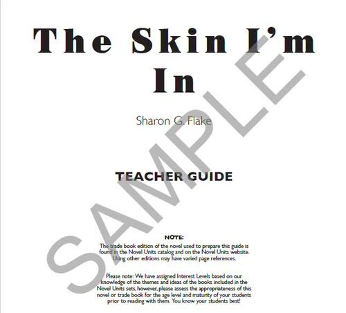 The Skin I'm In Novel Units® Teacher Guide Novel Study | TPT