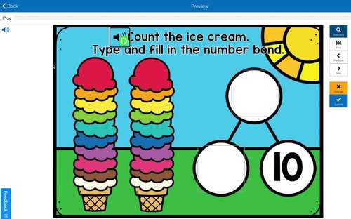 Teen Numbers Number Bonds / Distance Learning / Boom Cards | TpT