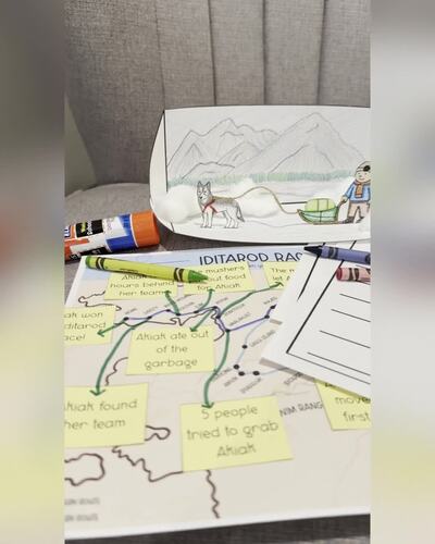 Akiak Book Companion, February Winter Craft, Writing and Rooted in Reading