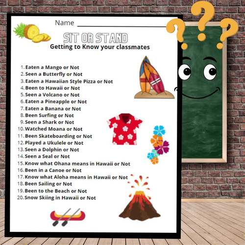Hawaii Activity Trivia Lessons Resource AAPI No Prep Morning Work ...