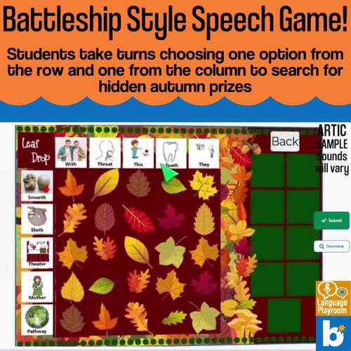 Describing Expanding EET Fall Leaf Grid Search BOOM CARD Game for ...