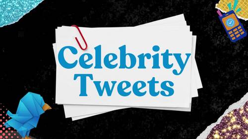 Grammar Activity: Editing Celebrity Social Media Errors, Print & Use ...