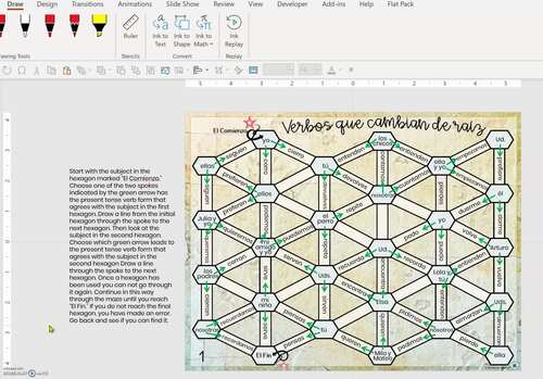 Spanish Stem Changing Verbs Mazes Digital and Print Versions | TPT