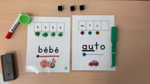 La lecture active | Active Reading with Manipulatives | Le son ER