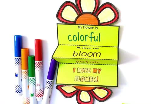 Flower Poem Craft l Flower Craft by DN Creations | TPT
