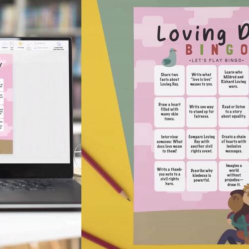 Loving Day Bingo | Civil Rights & Inclusion Game | June Activities ...