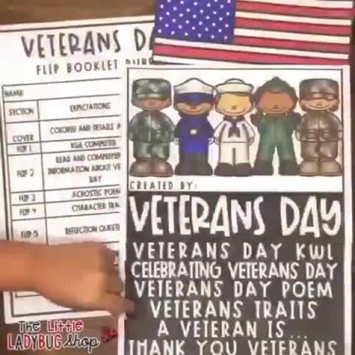 US Veterans Day Reading Writing Activities Bulletin Board Thank you ...