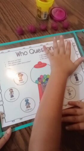 WH Questions Smash Mats | Who What When Where Why | Speech Therapy