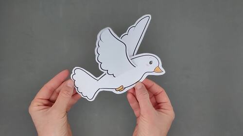 Pentecost Dove Craft by 10 Minutes of Quality Time | TPT