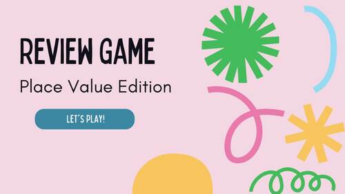 Place Value Review Game- Interactive Math Game by The Calm Teacher co