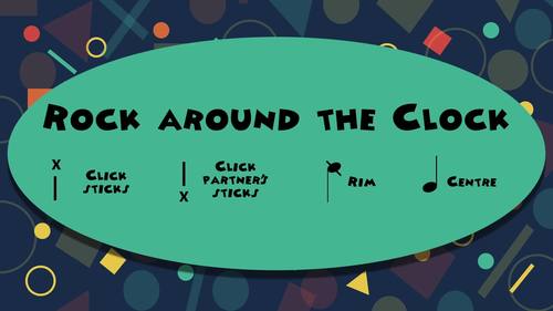 Rock Around the Clock Bucket Drum Play Along by Gingermore Music