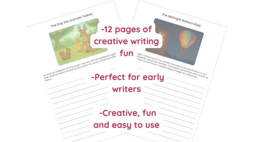 Story Starters – Creative Writing Worksheets by Savvy Teaching | TPT