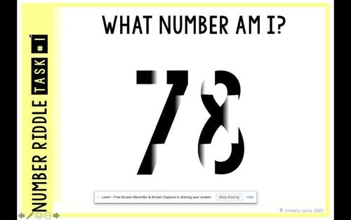 Math Number Riddles Gifted and Talented Students Early Finishers Activities