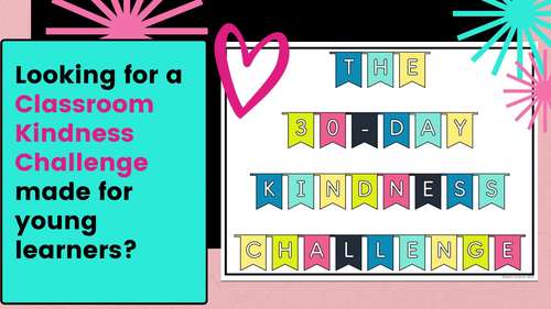 Kindness Challenge by Spark Interest with Sara | TPT