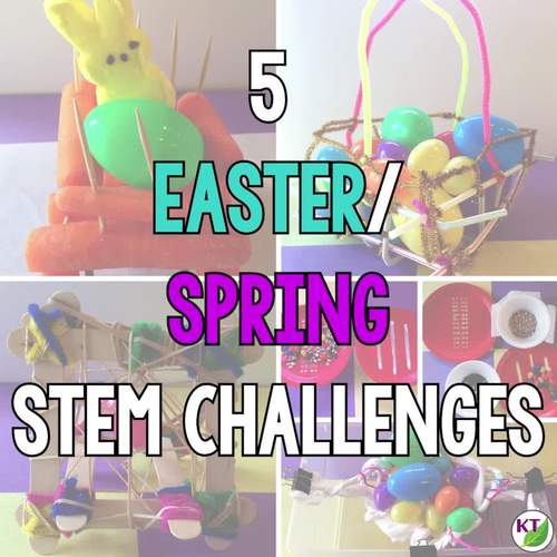 Spring STEM Activities | Easter STEM Activities Bundle | TpT