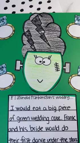 Halloween Writing Crafts Bundle by The Teaching Diva Corner | TPT