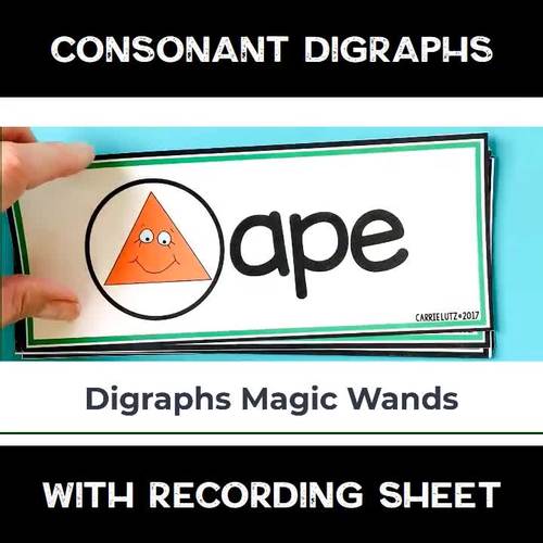 Digraphs – Phonics Magic Wands by Carrie Lutz - Classroom Callouts