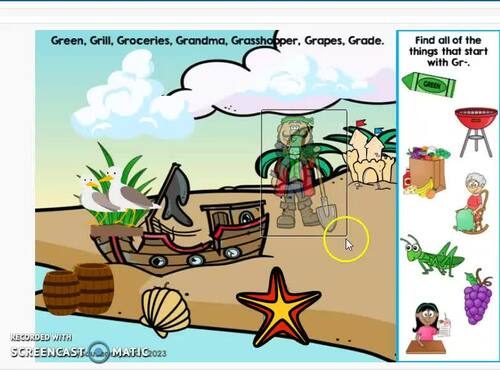 Pirate R Blends by One Silly Sausage Speech | TPT