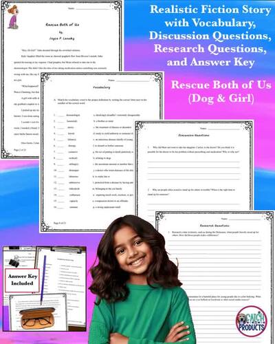 6th Grade Short Story with Questions Realistic Fiction Bullying Social ...