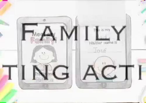 Family Project | Family Members Activity by Ms Herraiz | TPT