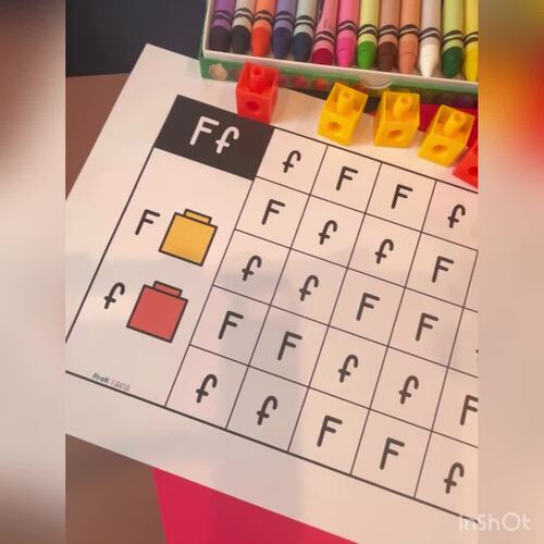 Find Letters and Cover by PreK Partner | TPT