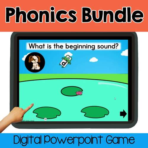 Digital Phonics Games Growing Bundle by Emily Ames | TPT