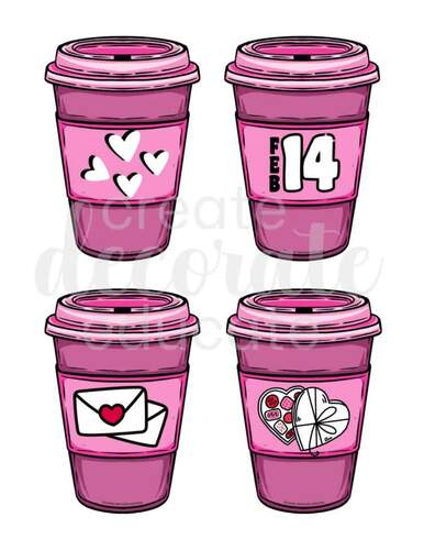 Valentine's Day Banner Garland | Bulletin Board | Valentine Cards ...