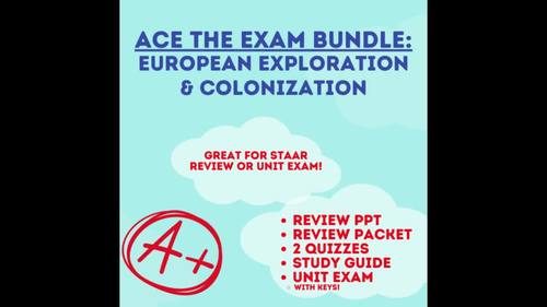 TEST PREP BUNDLE: European Exploration & Colonization (U.S. History)