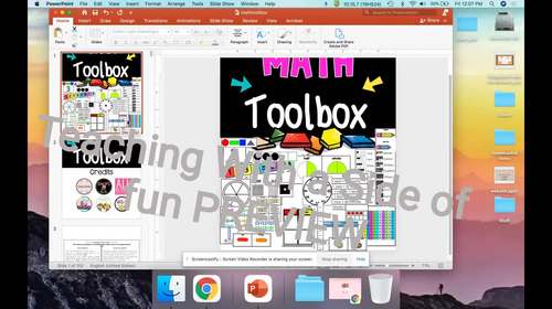 Math Toolbox (grades K-5) -- All manipulatives by Teaching With A Side ...