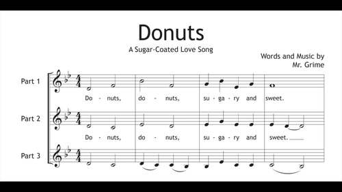 Donuts! - An Introduction to Creating a Virtual Choir by Brett Grime