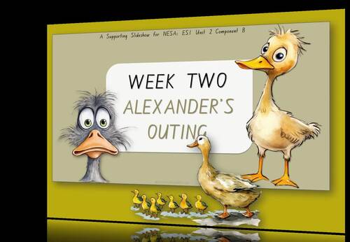 ALEXANDER'S OUTING- NSW ES1 Unit 2 Unit- component B WEEK 2 English