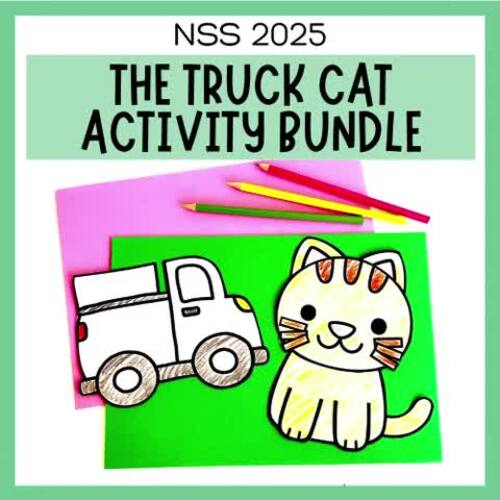 The Truck Cat Activity Bundle | National Simultaneous Storytime 2025