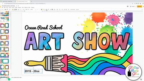 Virtual Art Show Templates: Online School Digital Art Exhibit on Google ...