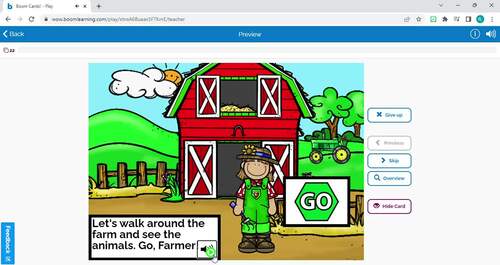 Go, Farmer! Interactive Language Activity | TPT