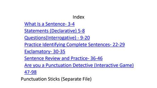 CKLA First Grade Unit 5 Types of Sentences PowerPoint by Journey Into First