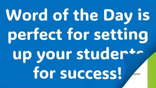 Bell Ringers 15 Vocabulary Word of the Day, Activities, Graphic ...