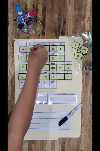 FUN Phonics Magnetic Board | ABC MATS |Distance Learning Printable | 1st