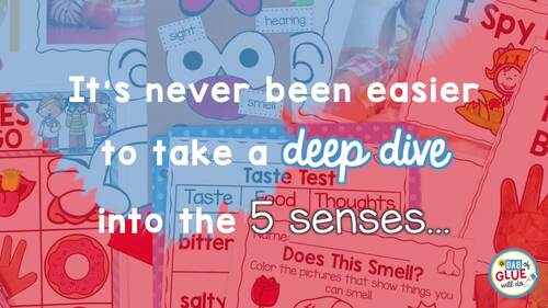5 Senses Unit, My Five Senses Posters, Mr Potato Head Craft, Worksheets ...