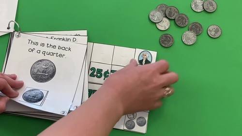 Counting Money Adapted Book Match Quarter by AUtogether | TPT