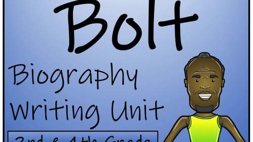 Usain Bolt Biography Writing Unit | 3rd Grade & 4th Grade | TPT