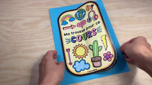 French All About Me Craft Back to School | Tout Sur Moi pour la Rentrée ...