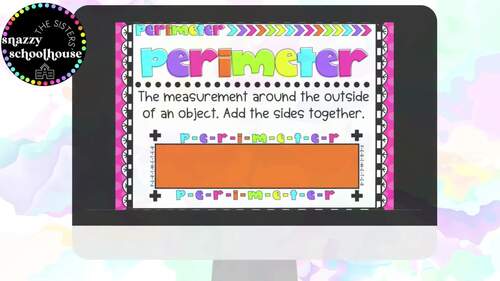Perimeter Lesson | Perimeter PowerPoint | Perimeter | Print or Digital
